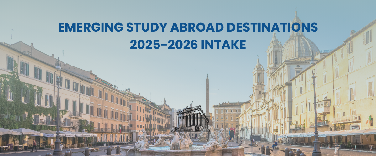 Emerging Study Abroad Destinations for the 2025–2026 Intake